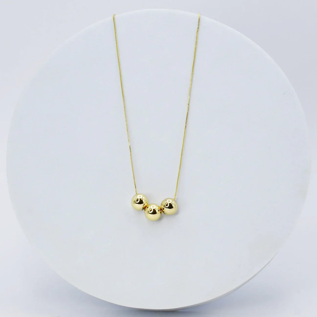 The Triple Fireball Necklace – THE POLKADOT ALLEY LLC.